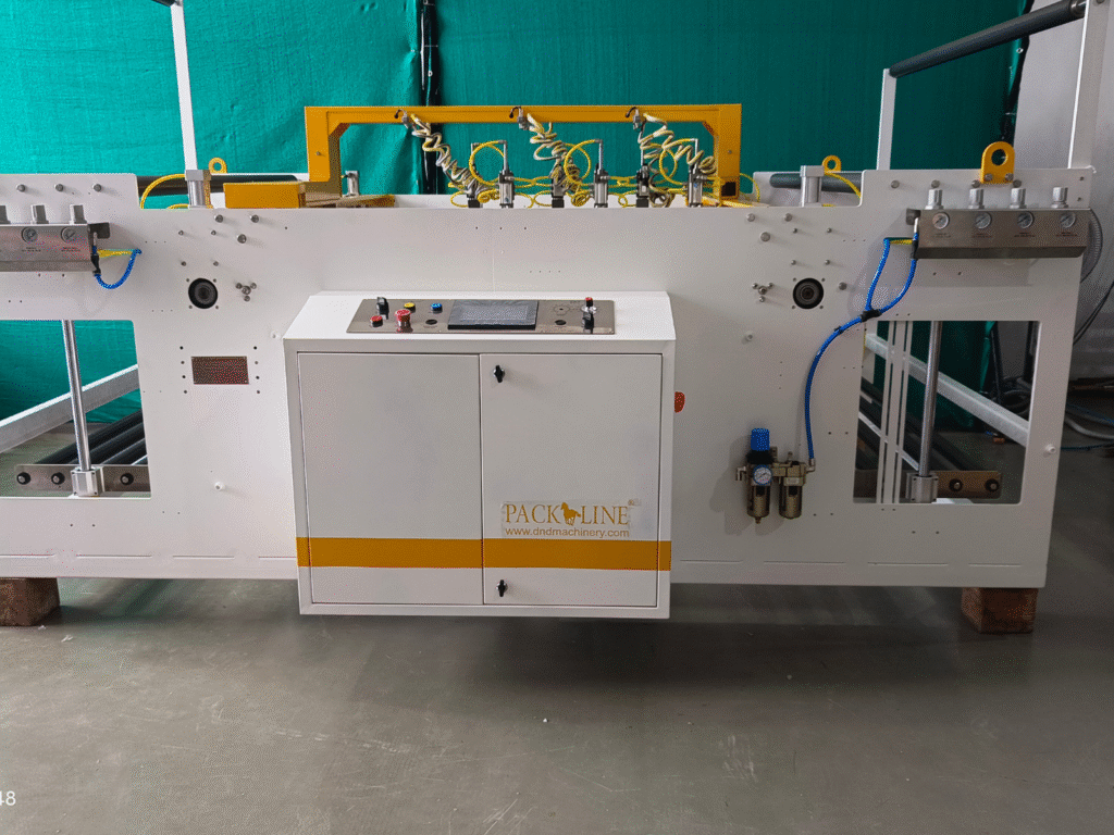 Online Mulch Film Punching Machine - DND Machinery Pvt Ltd